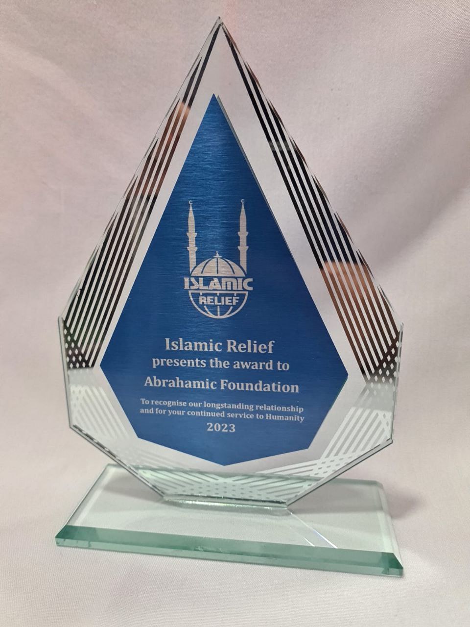 Abrahamic Foundation Receives Community Award – Abrahamic Foundation